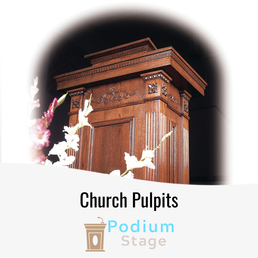 Church Pulpits, Lecterns & Podiums That Inspire! Free Shipping — Podium ...