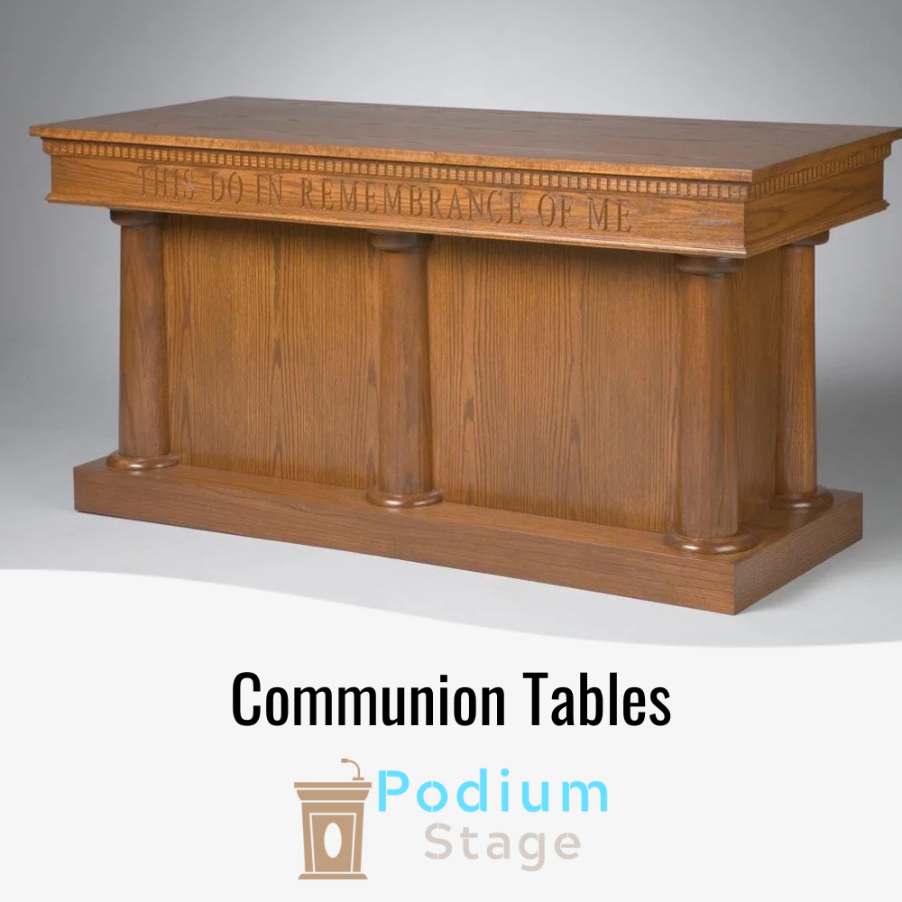 Communion Tables | Durable & Reverent Church Furniture — Podium Stage