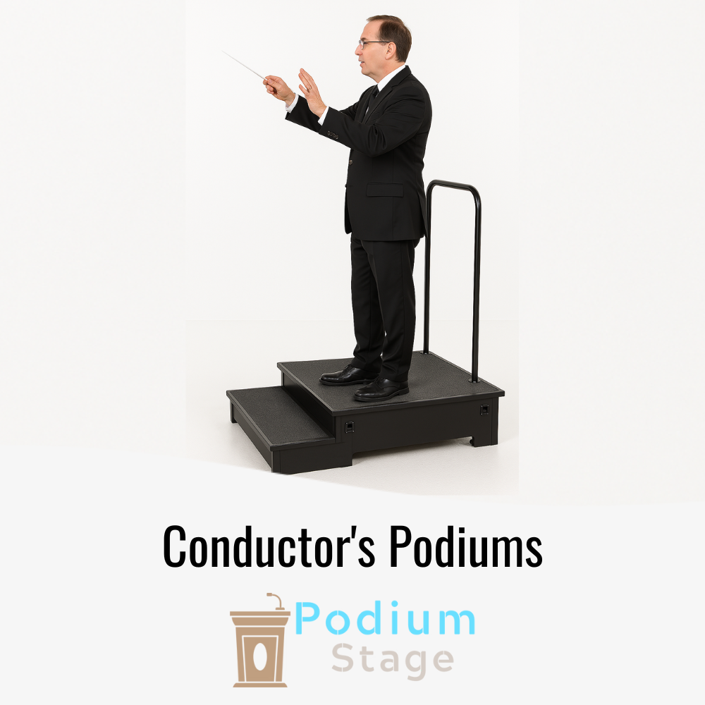 Conductor’s Podium | Platforms for Bands, Choirs & Orchestras — Podium ...