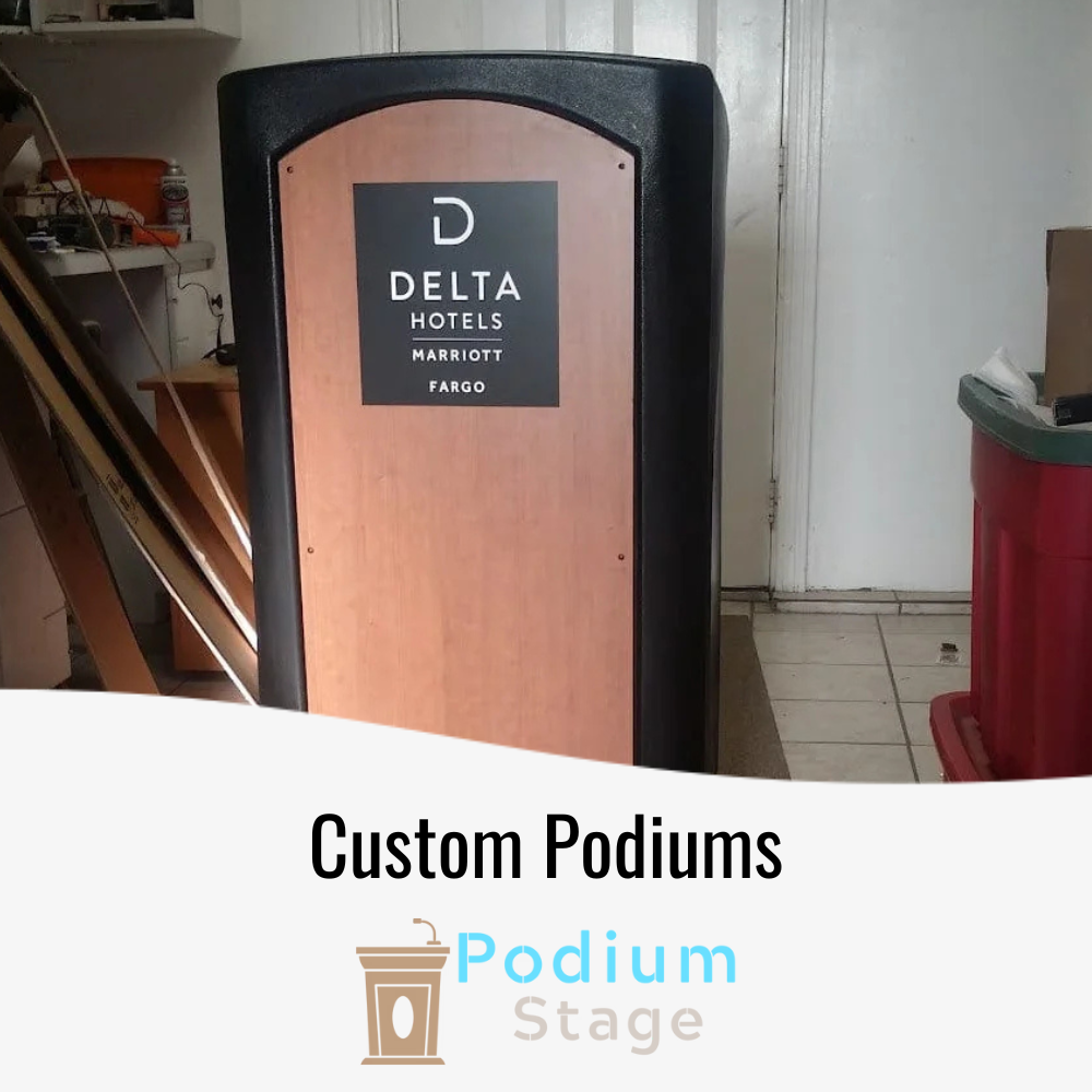 Looking For A Custom Podium For Your Brand? Click Here! — Podium Stage