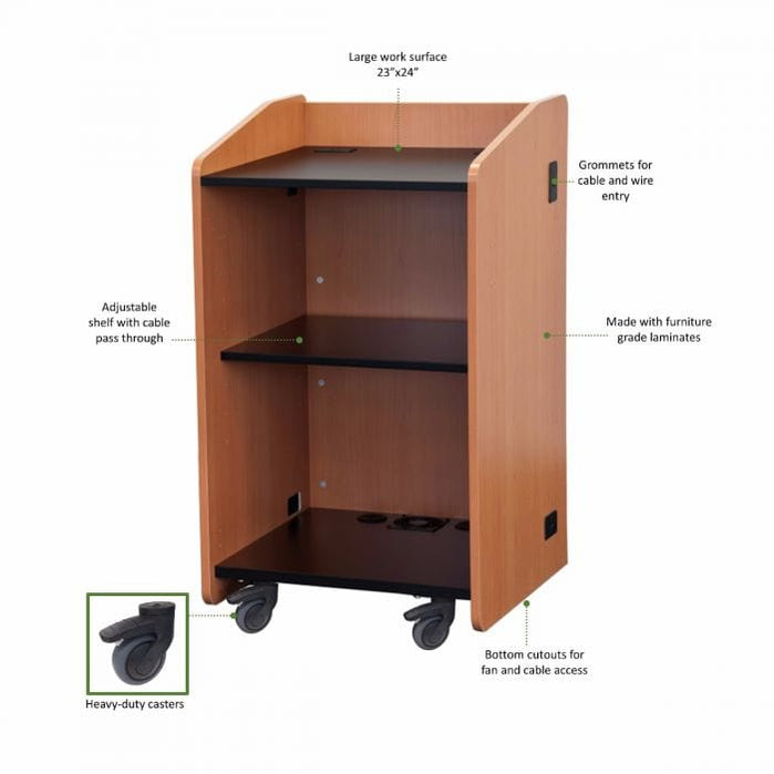 【Shop AVFI Furniture】— Premium Lecterns, Podiums and Credenzas — Podium ...